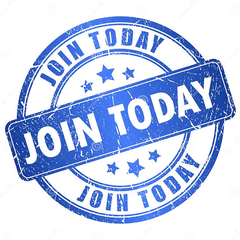 Join today vector stamp stock vector. Illustration of internet - 29703915