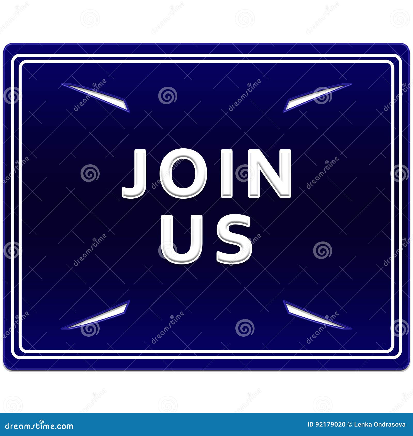Join us button stock illustration. Illustration of partnership - 92179020