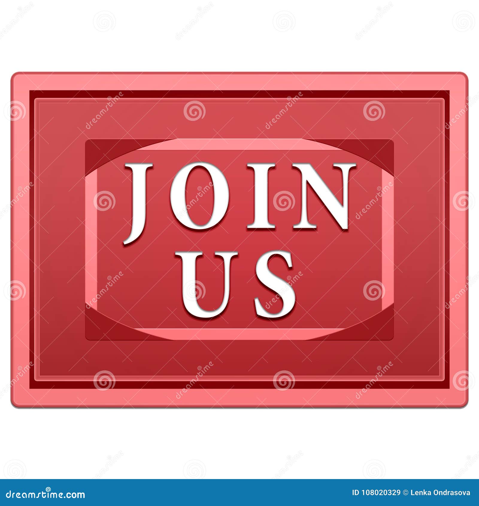 Join us button stock illustration. Illustration of concept - 108020329