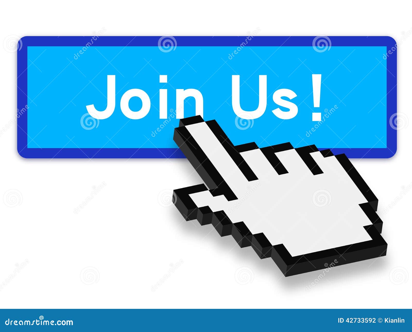 Join us stock illustration. Illustration of offer, coming - 42733592