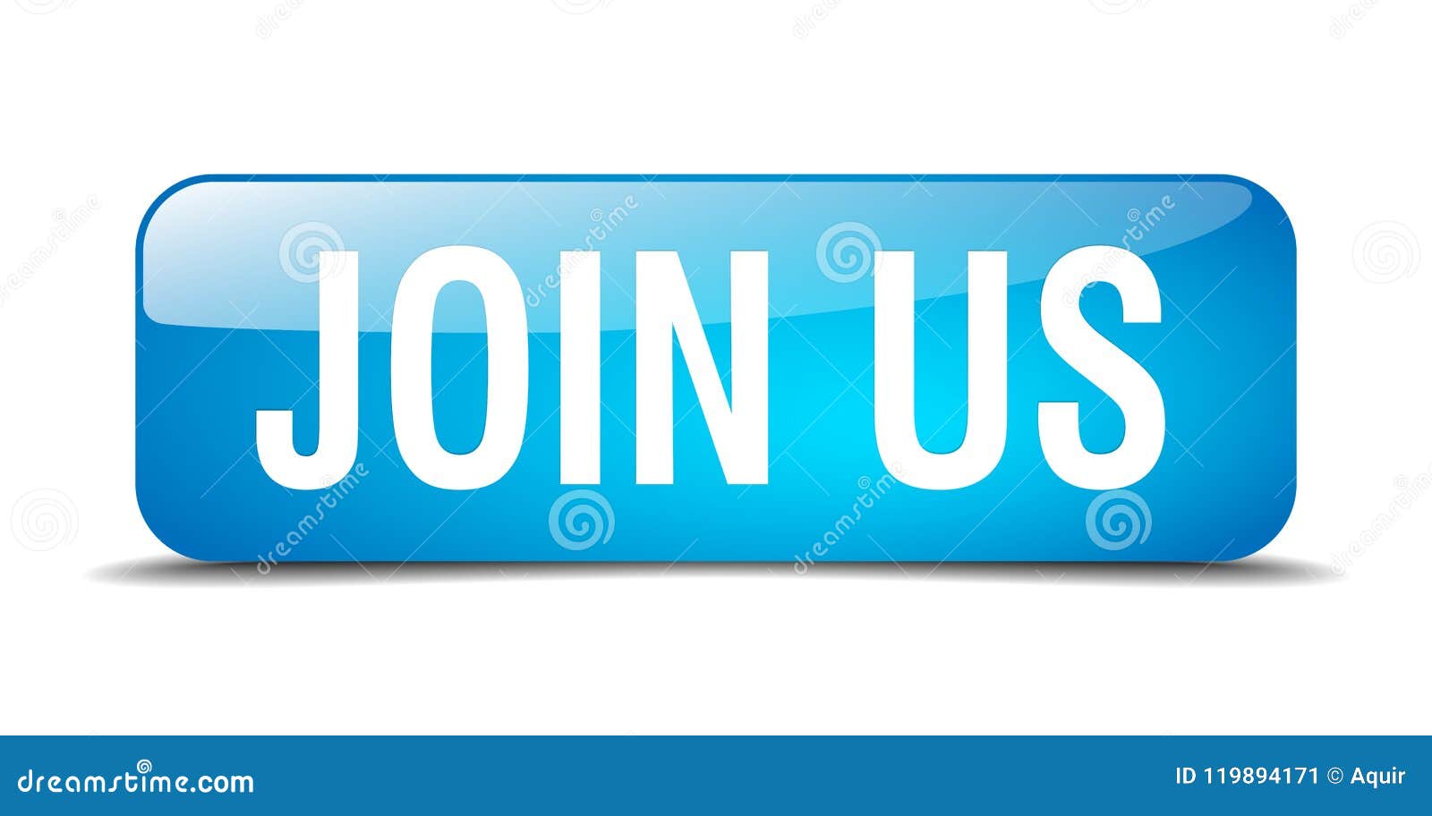 Join us button stock vector. Illustration of icon, glass - 119894171
