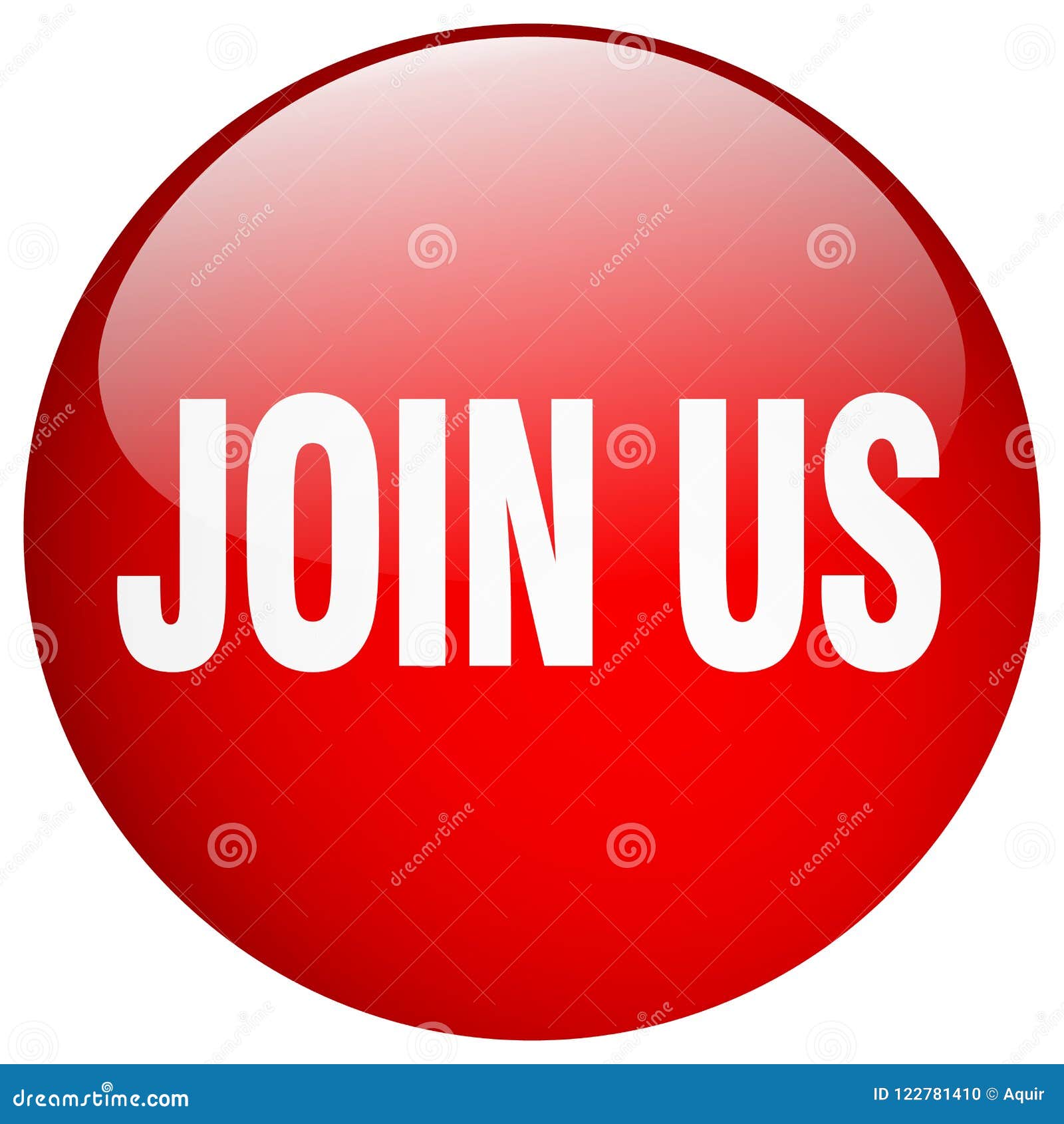 Join us button stock vector. Illustration of insignia - 122781410