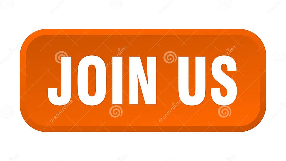 Join Us Button. Join Us Square 3d Push Button Stock Vector ...