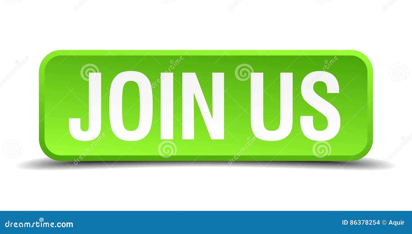 Join Us Green 3d Realistic Square Button Stock Vector - Illustration of ... Join Us Green 3d Realistic Square Button Stock Vector - Illustration of ...
