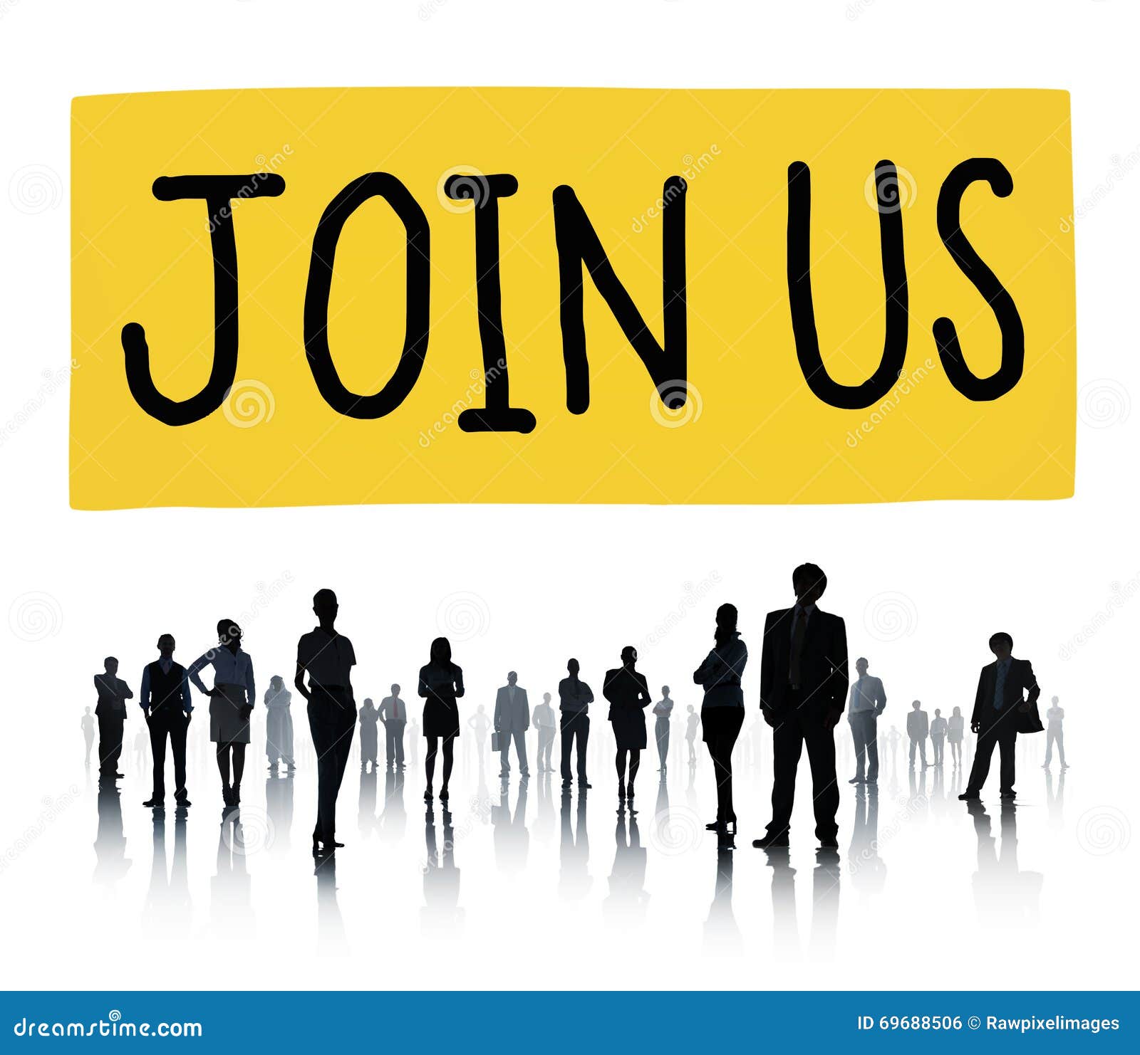 Join Us Information Networking about Business Concept Stock Photo ...