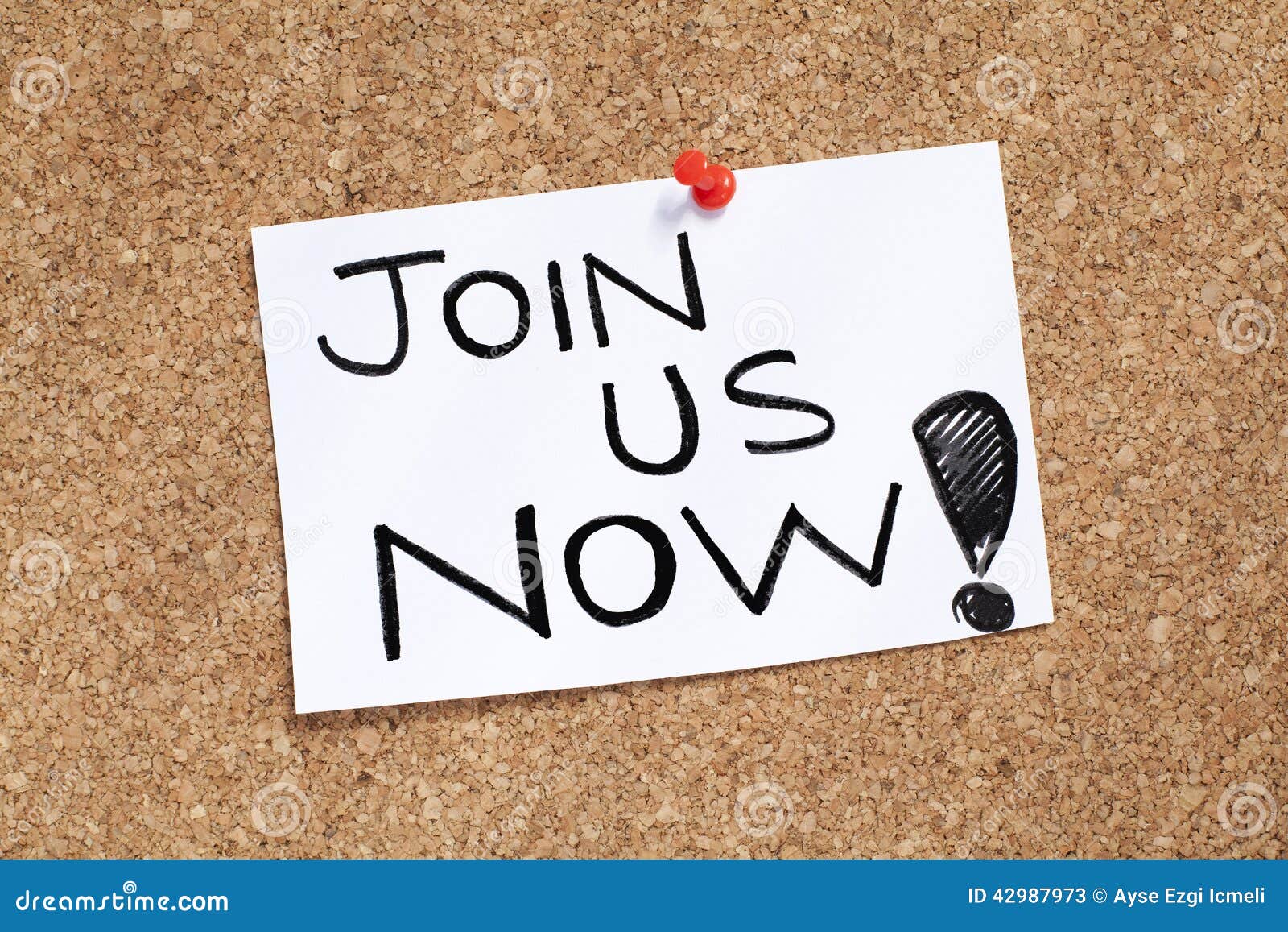 Join us now stock image. Image of application, order - 42987973