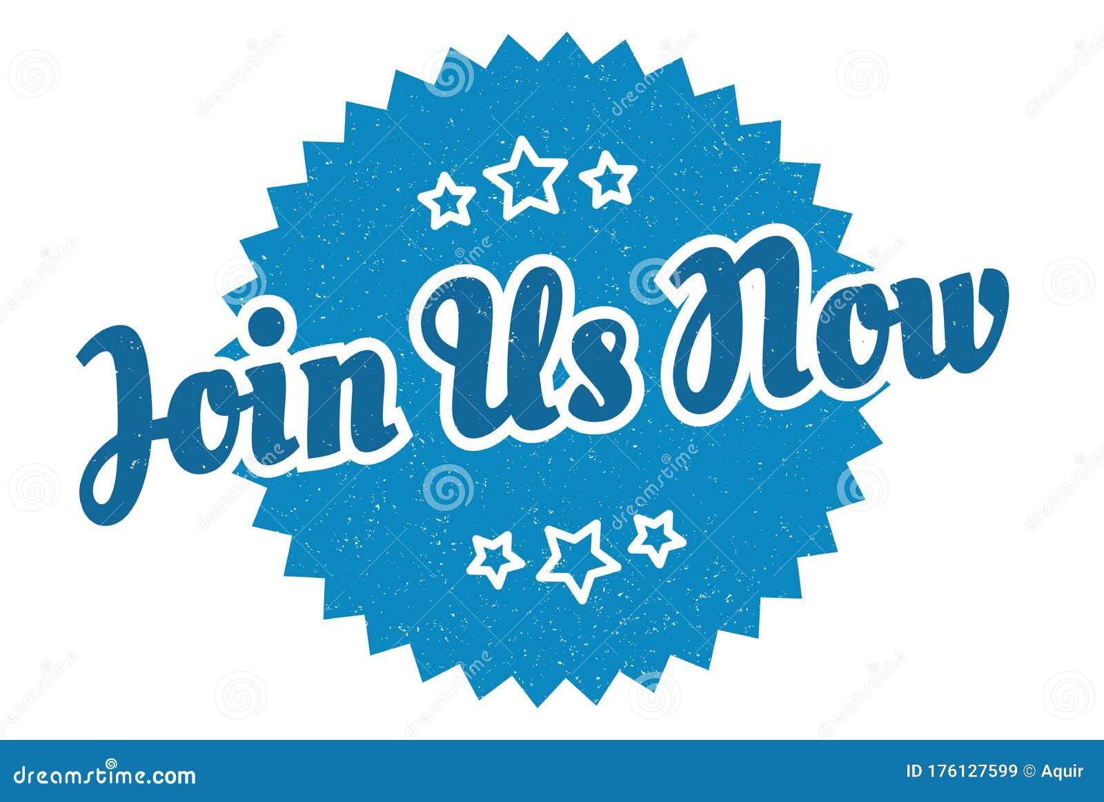 Join Us Now Sign. Join Us Now Vintage Retro Label Stock Vector ...