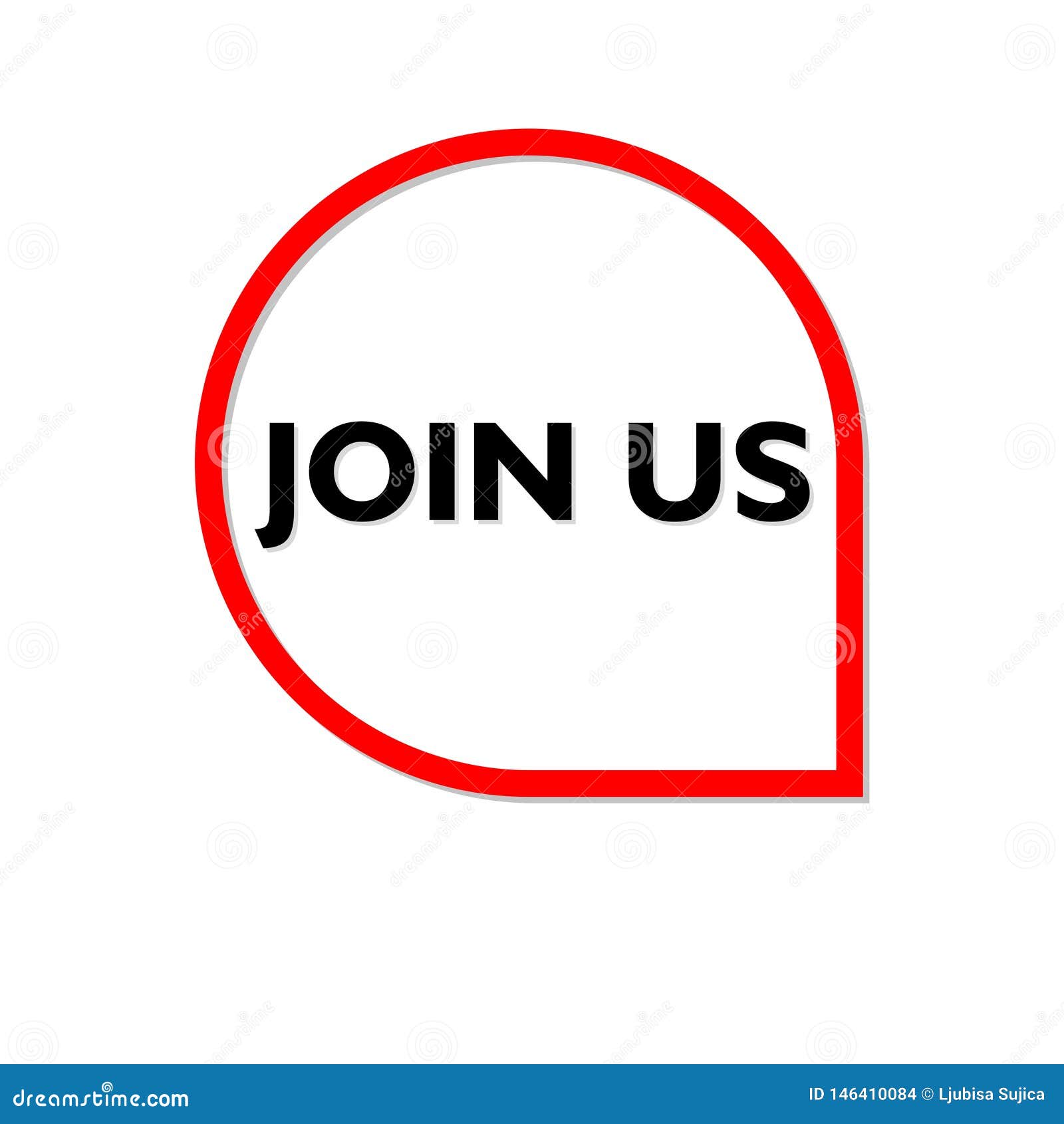 Join us sign icon stock vector. Illustration of invitation - 146410084