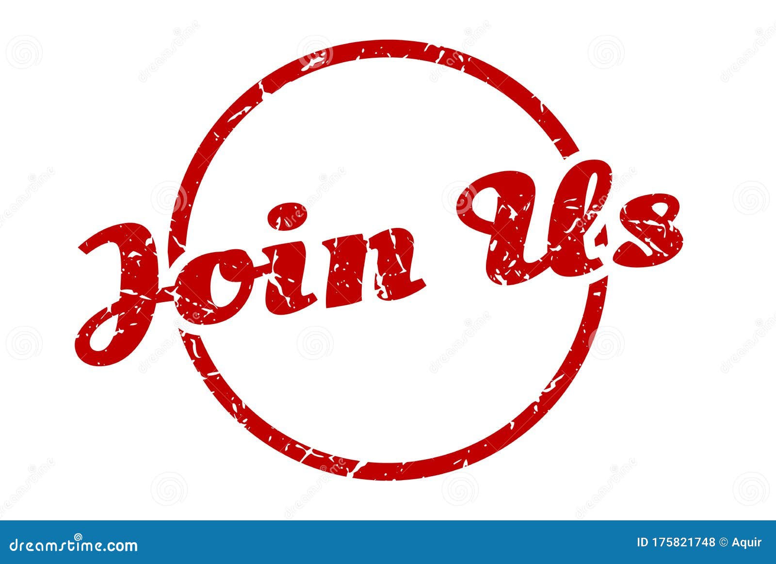 Join Us Sign. Join Us Round Vintage Stamp Stock Vector - Illustration ...