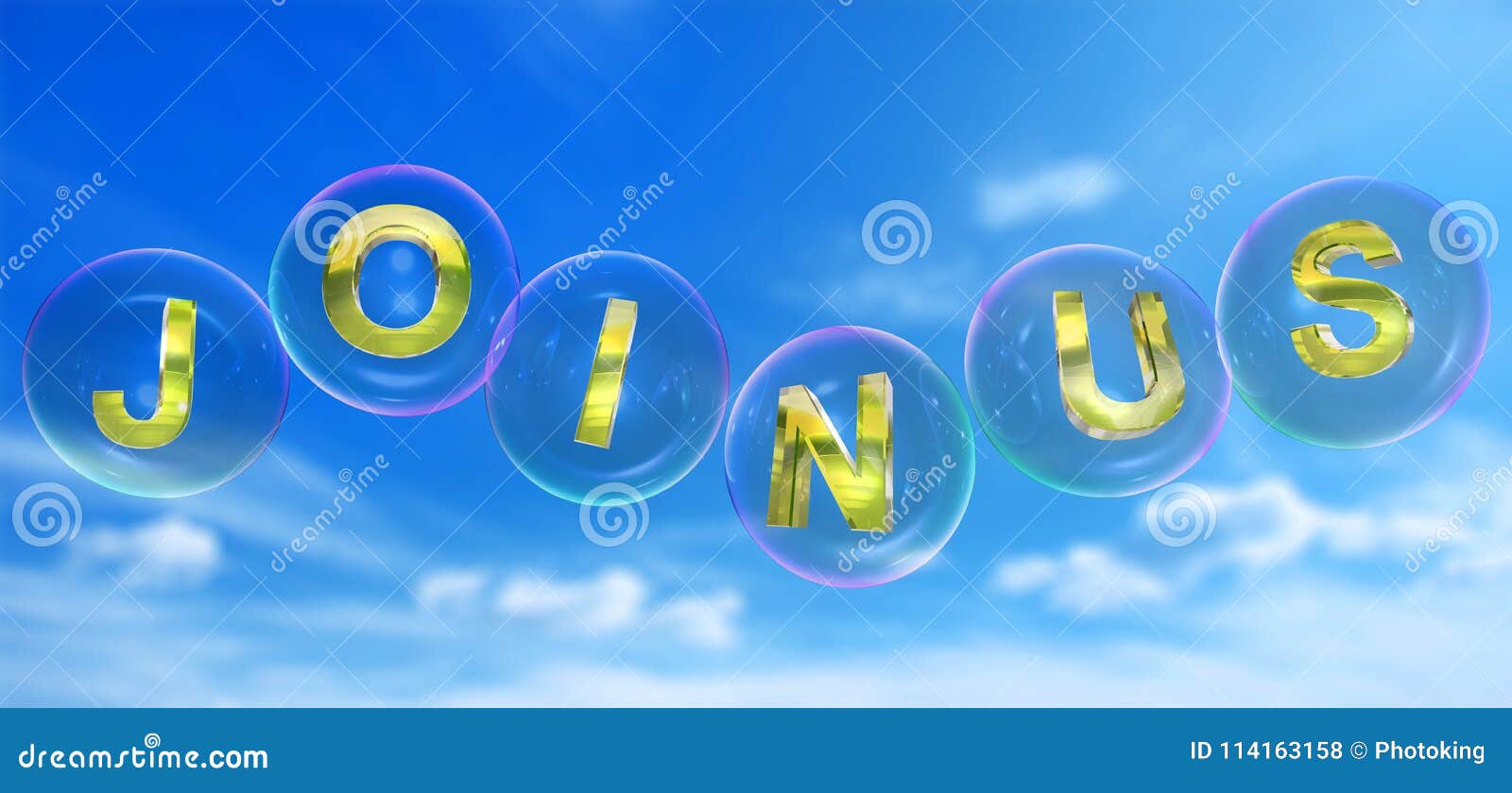 The join us word in bubble stock illustration. Illustration of text ...