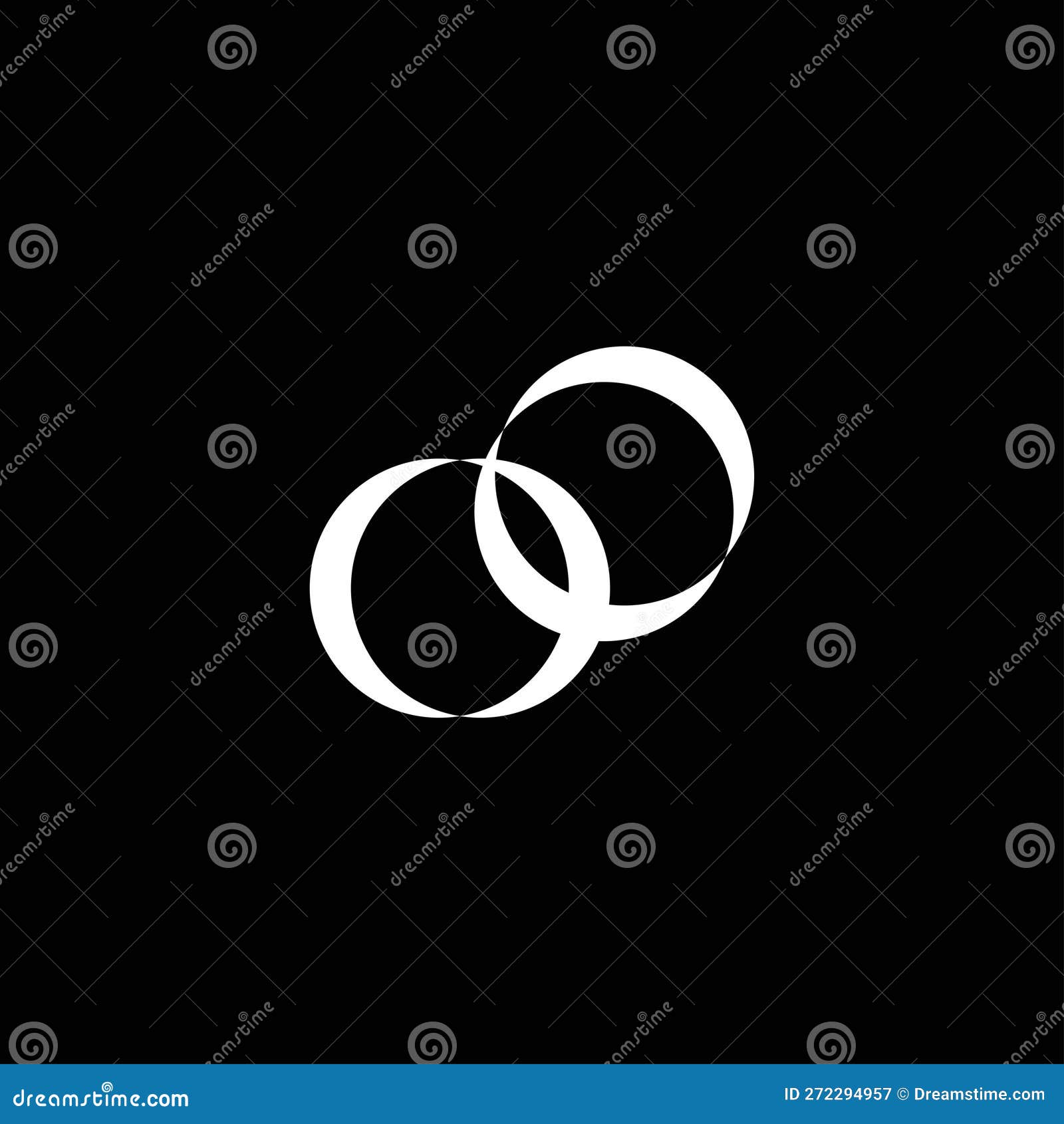 Joined Circle Vector Logo Design Stock Vector - Illustration of logo ...