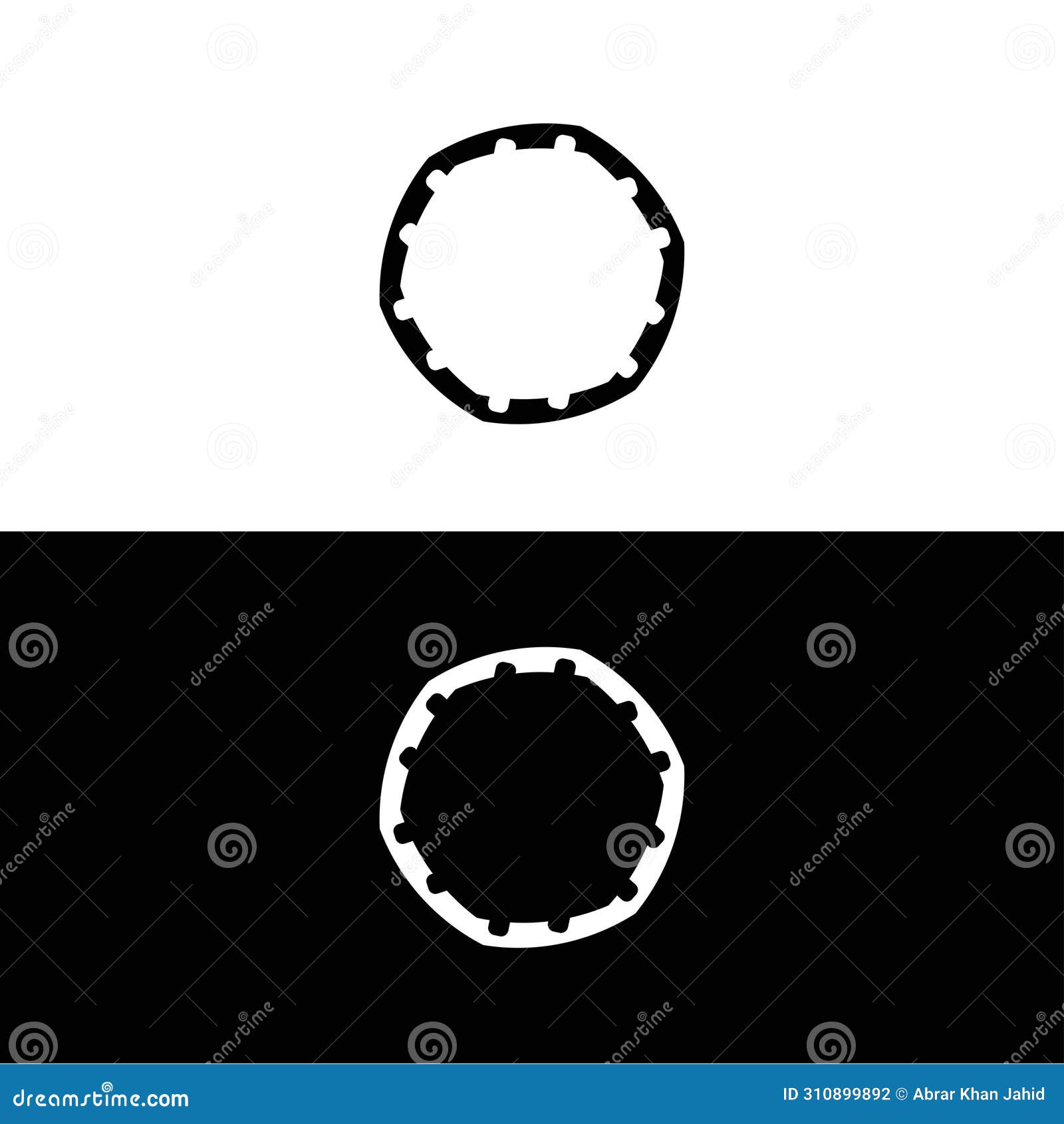 Joined Circle Vector Logo Template Design . Circle Icon Illustration ...
