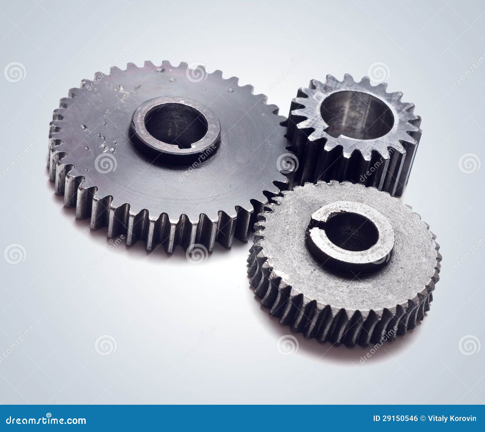 Joined cogwheels stock photo. Image of metaphor, joined - 29150546