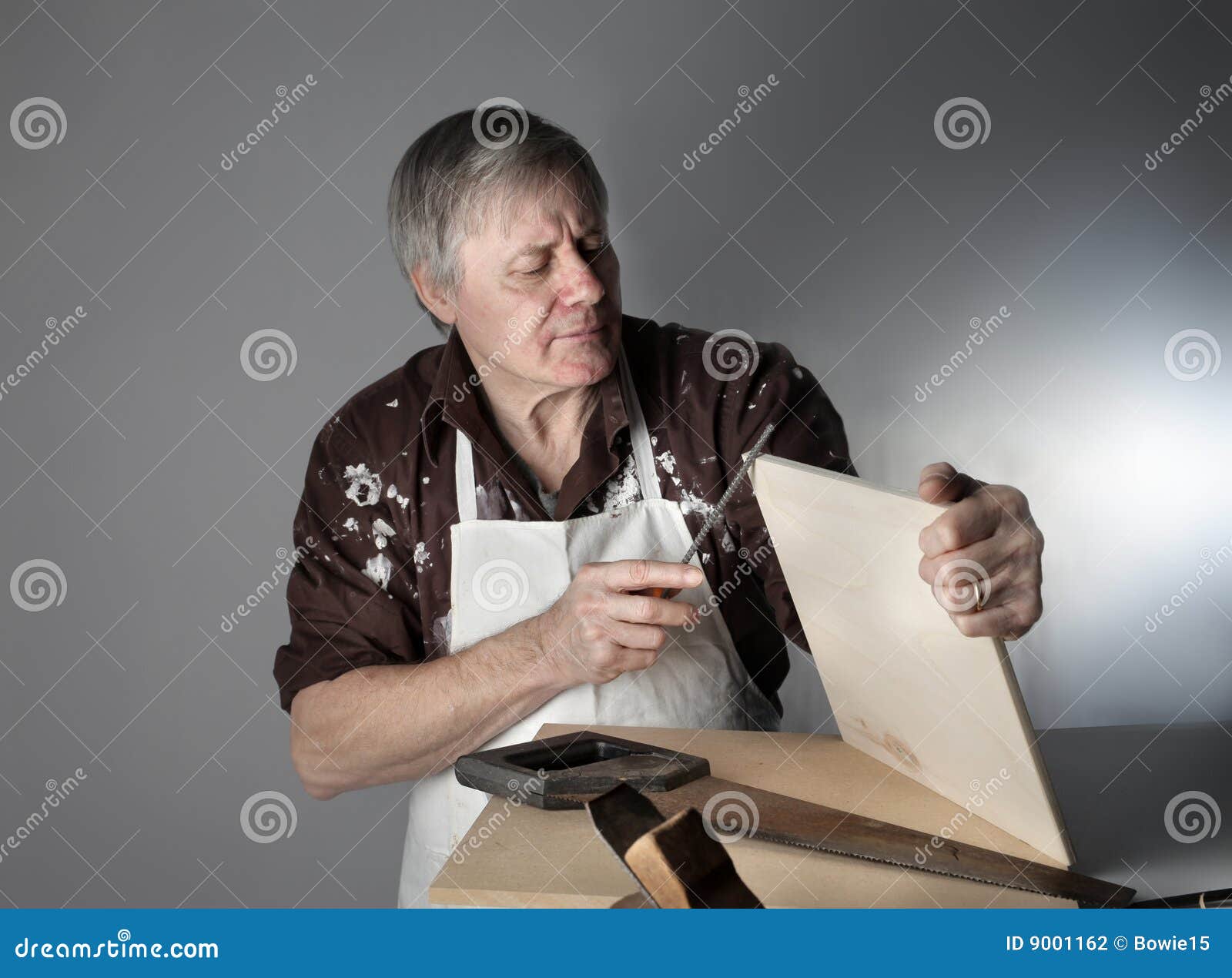 Joiner stock photo. Image of wood, joinery, mature, joiner - 9001162