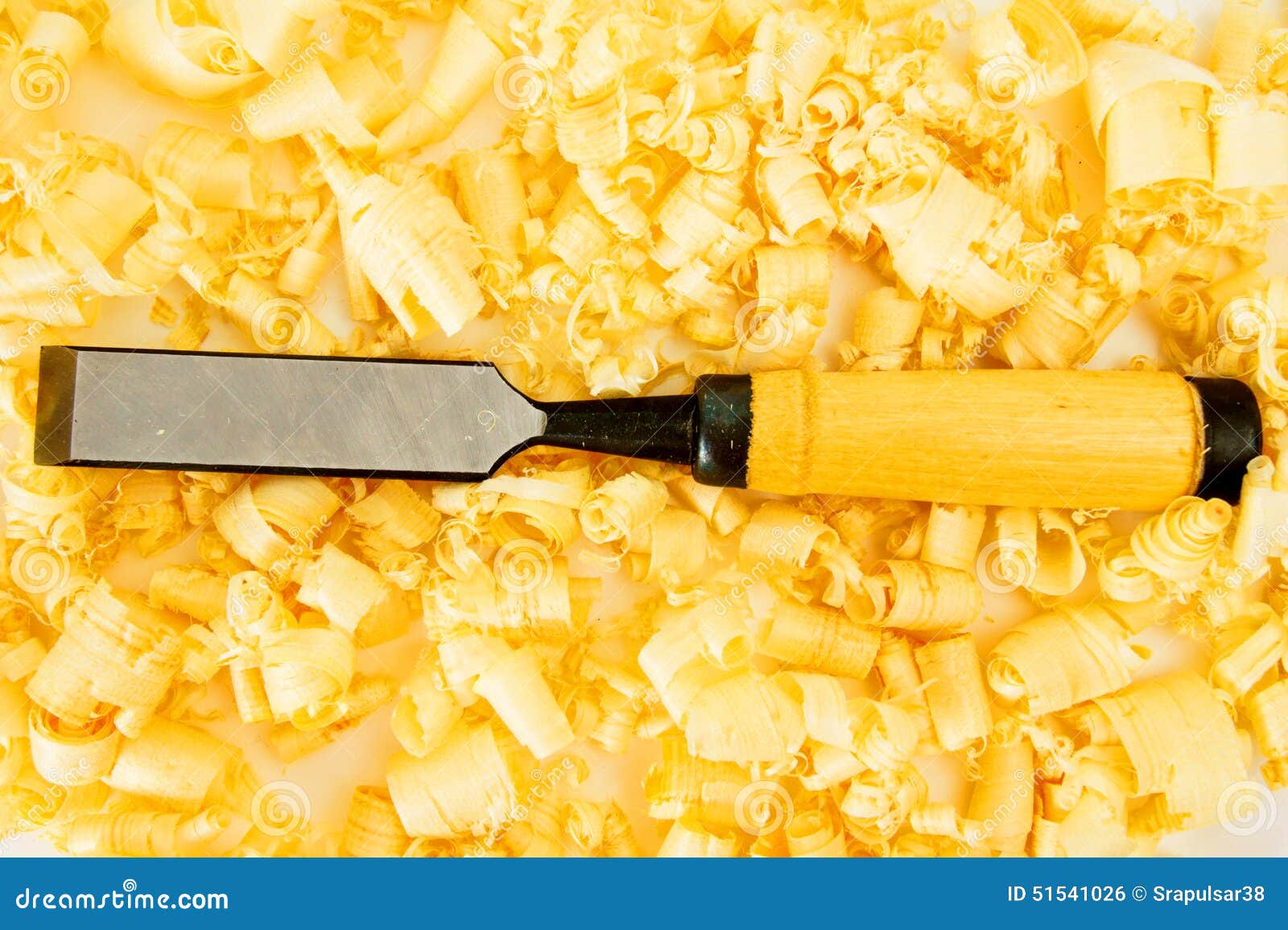 Joiner S Tools ( Chisel) and Wooden Shaving Stock Photo - Image of ...