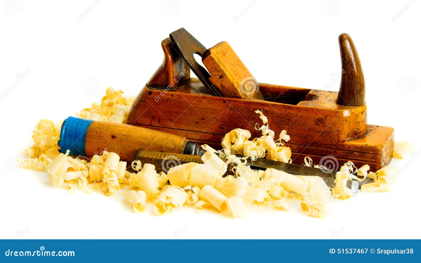 Joiner S Tools ( Plane, Chisel) on a White Stock Image - Image of craft ...