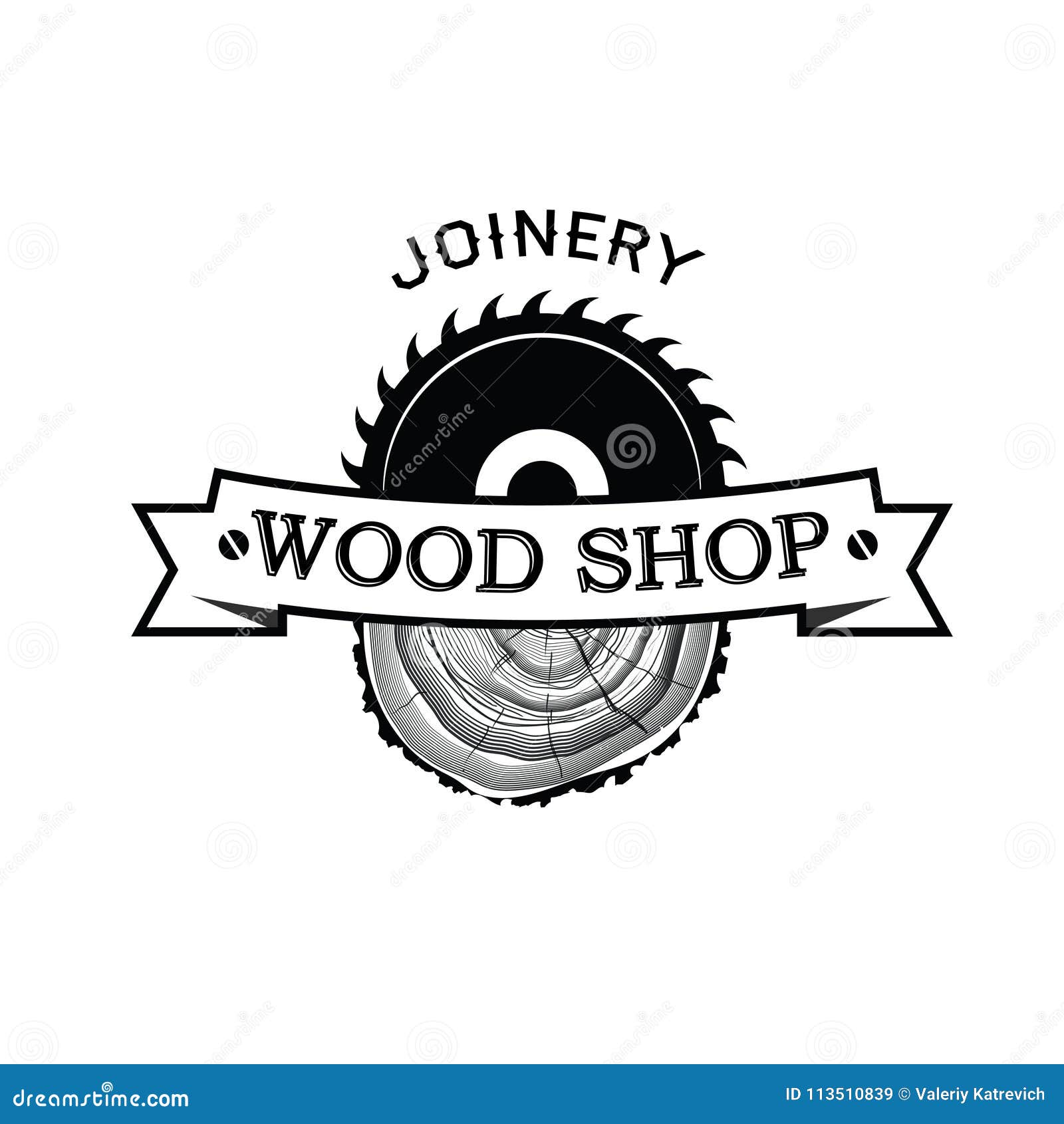 Joinery and Hand Made Emblem, Labels, Badges and Design Elements. Stock ...