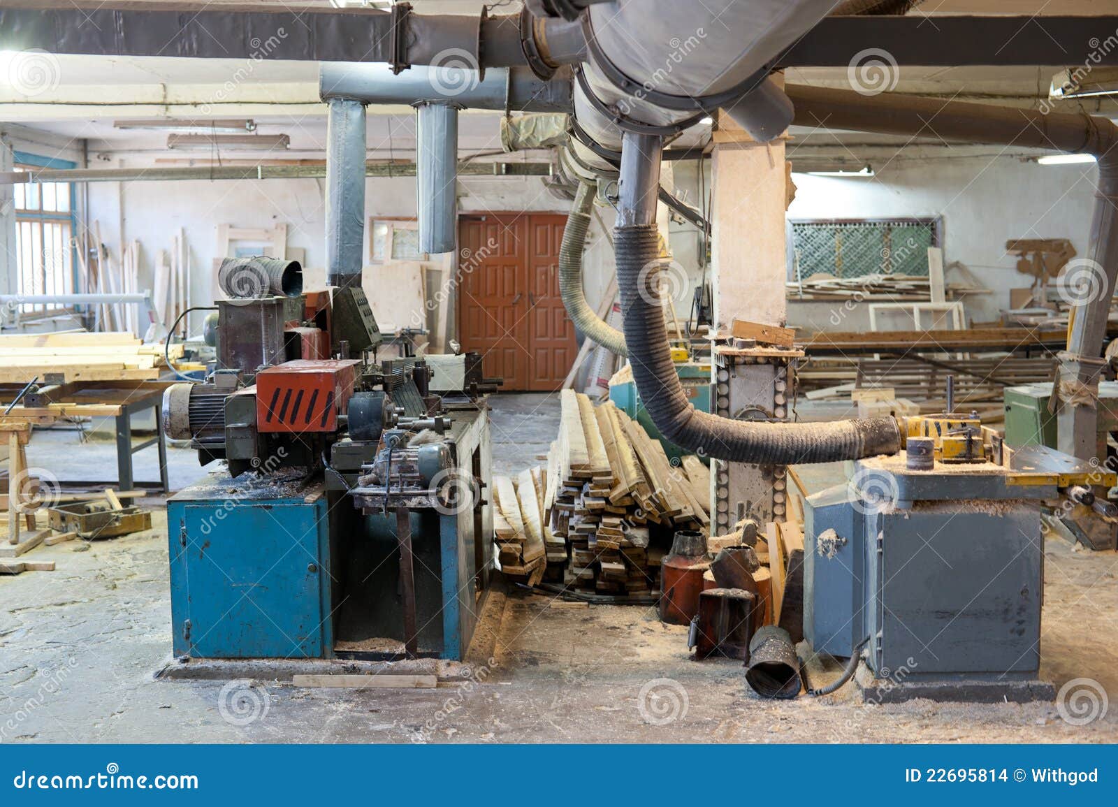 Joinery shop stock photo. Image of joiner, production - 22695814