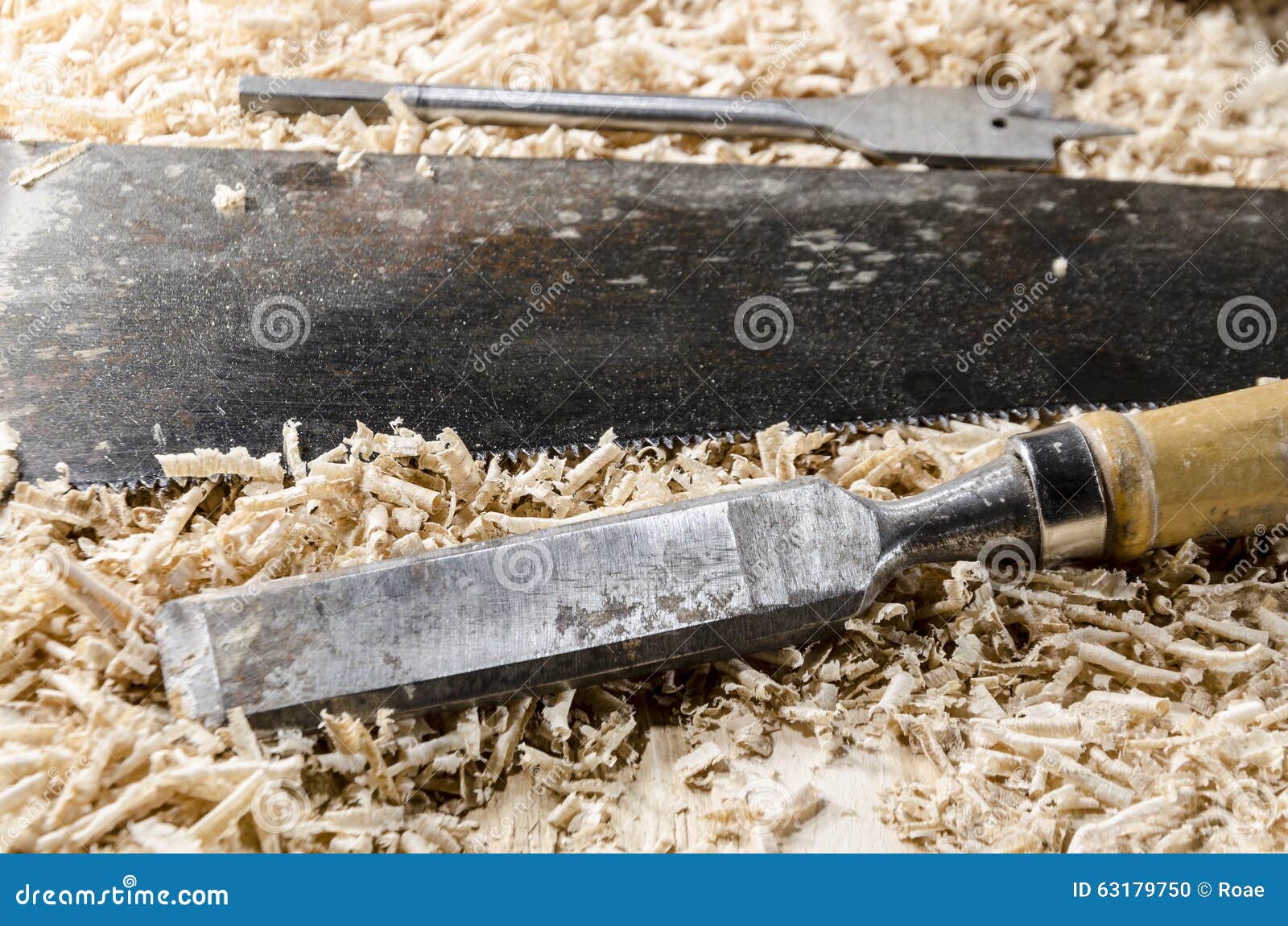 Joinery Tools - Chisel on the Wooden Table Stock Photo - Image of ...