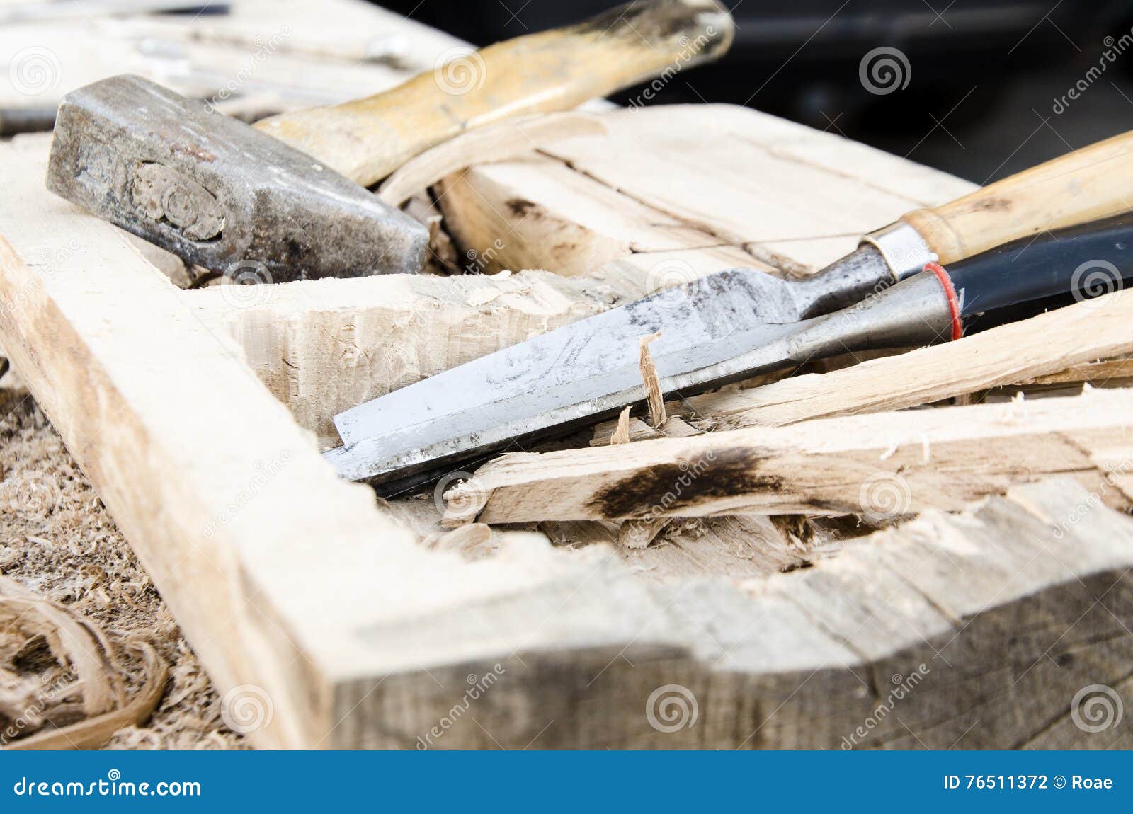 Joinery tools stock photo. Image of lumber, horizontal - 76511372
