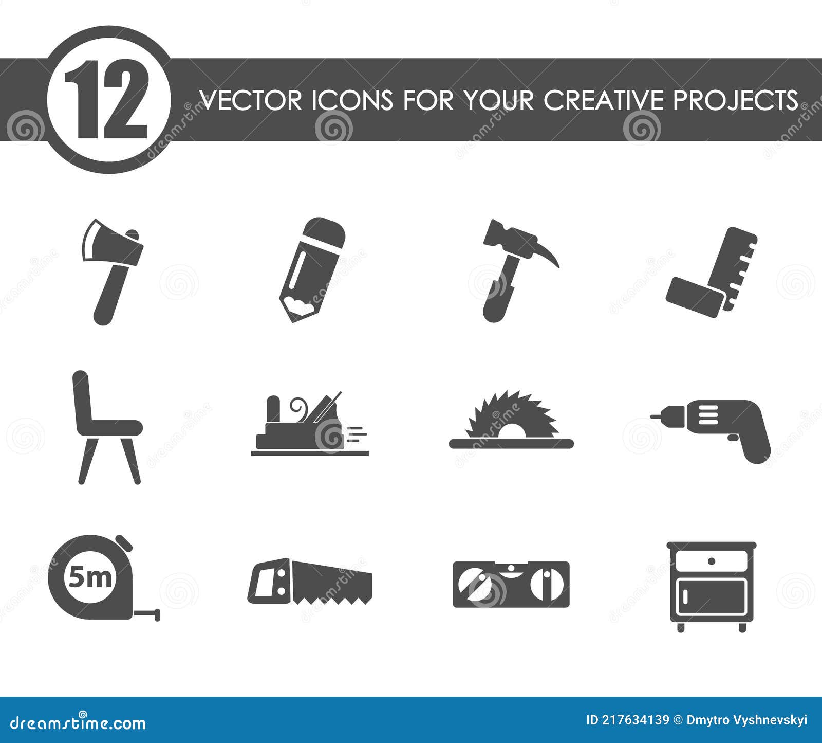 Joinery vector icons stock vector. Illustration of wood - 217634139