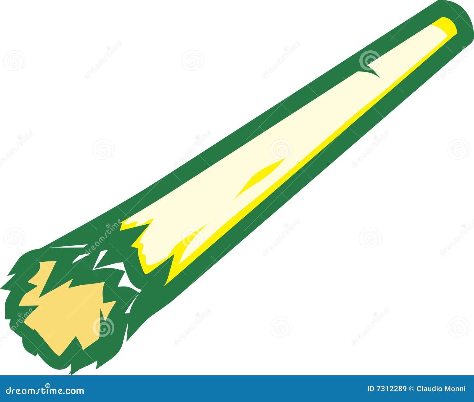 Joint stock vector. Illustration of stoner, marijuana - 7312289