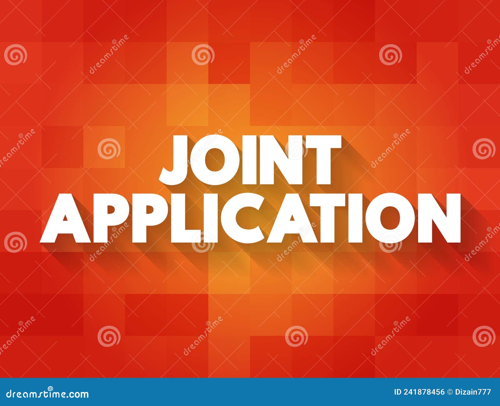 Joint Application Text Quote, Concept Background Stock Illustration ...
