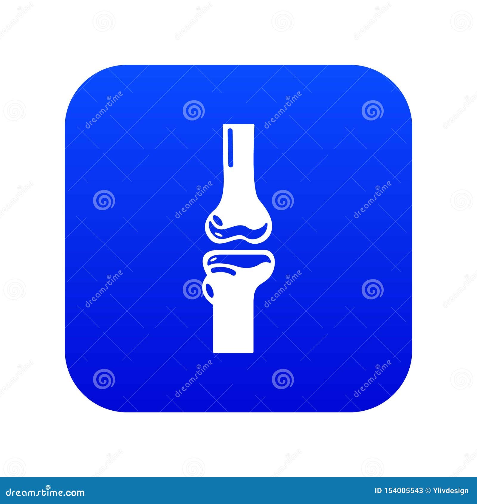 Joint Inflammation Icon, Simple Style. Stock Vector - Illustration of ...