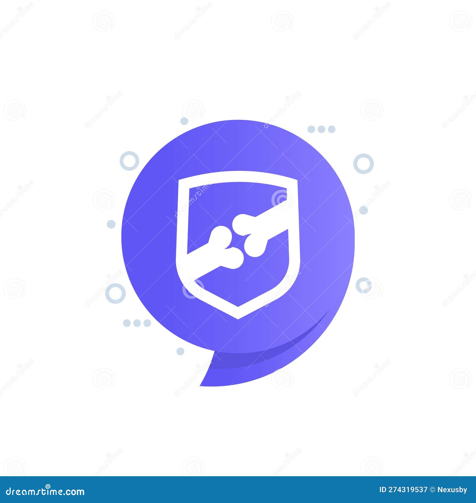 Joint Protection Icon, Vector Design Stock Vector - Illustration of ...