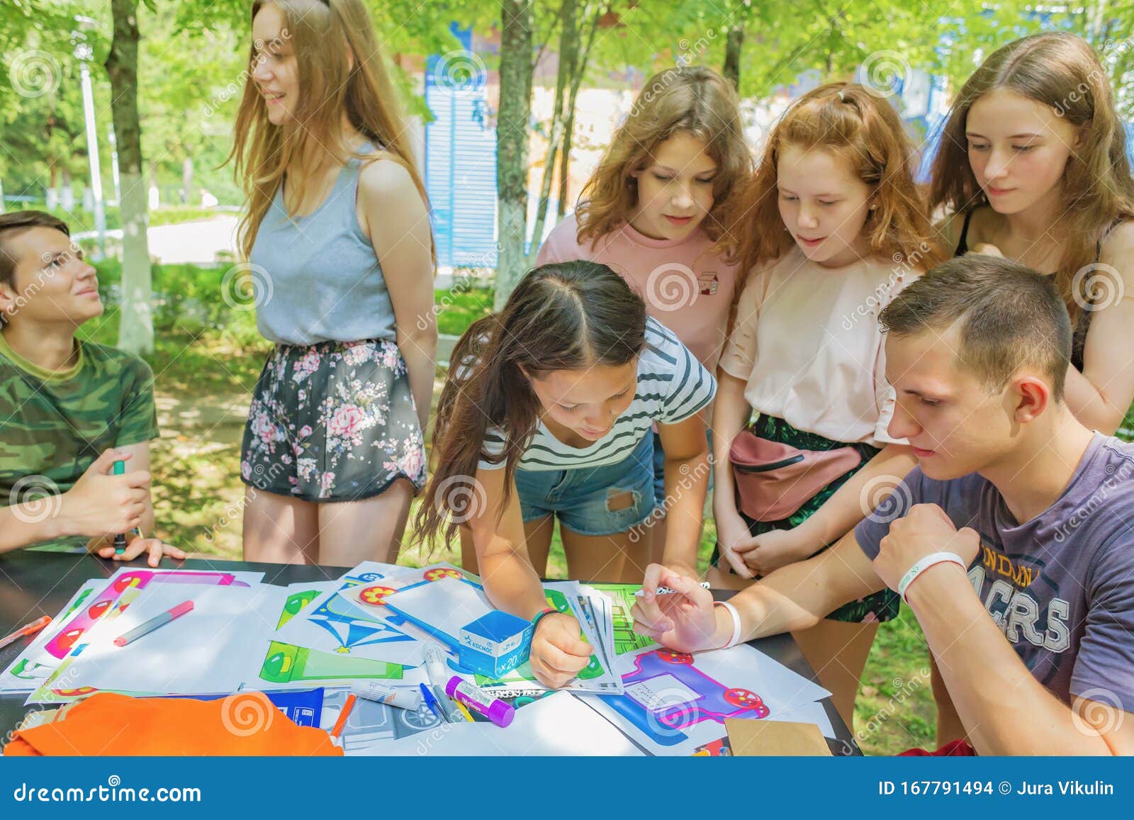 Joint Solution of Issues and Tasks Editorial Stock Image - Image of ...