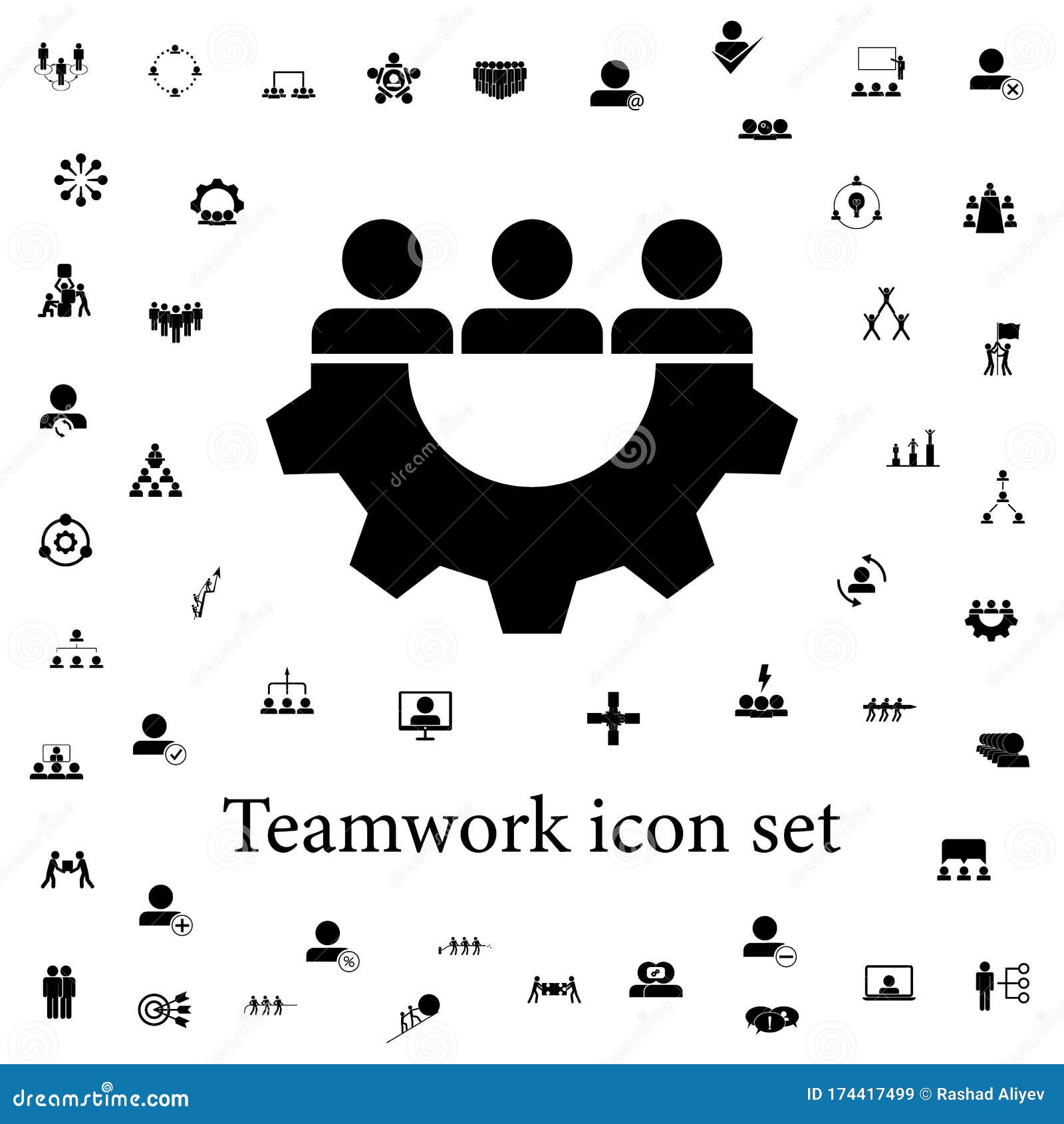 Joint Thinking Icon. Teamwork Icons Universal Set for Web and Mobile ...