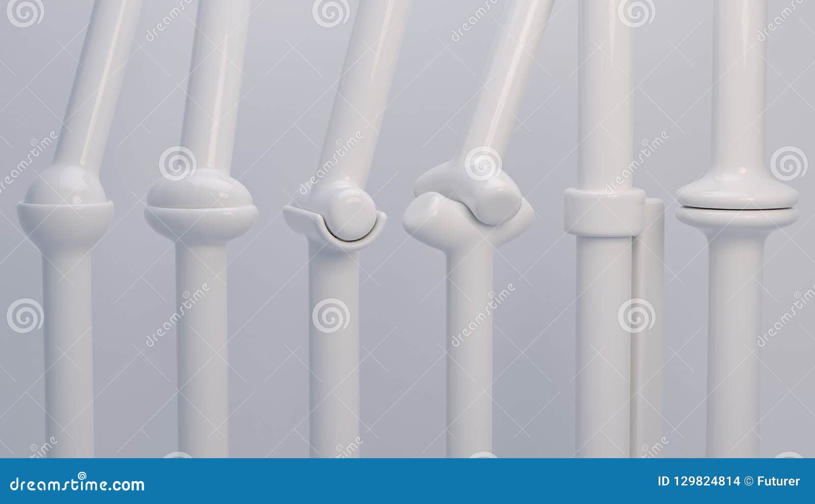 Joint Types With Fixed, Hinge Or Ball And Socket Connections Outline ...