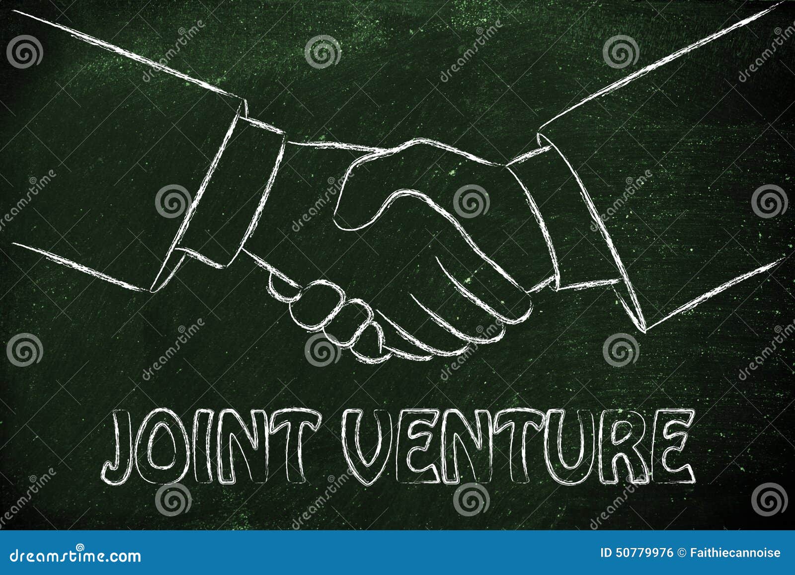 Joint Venture, Hands Shaking Design Stock Photo - Image of partner ...