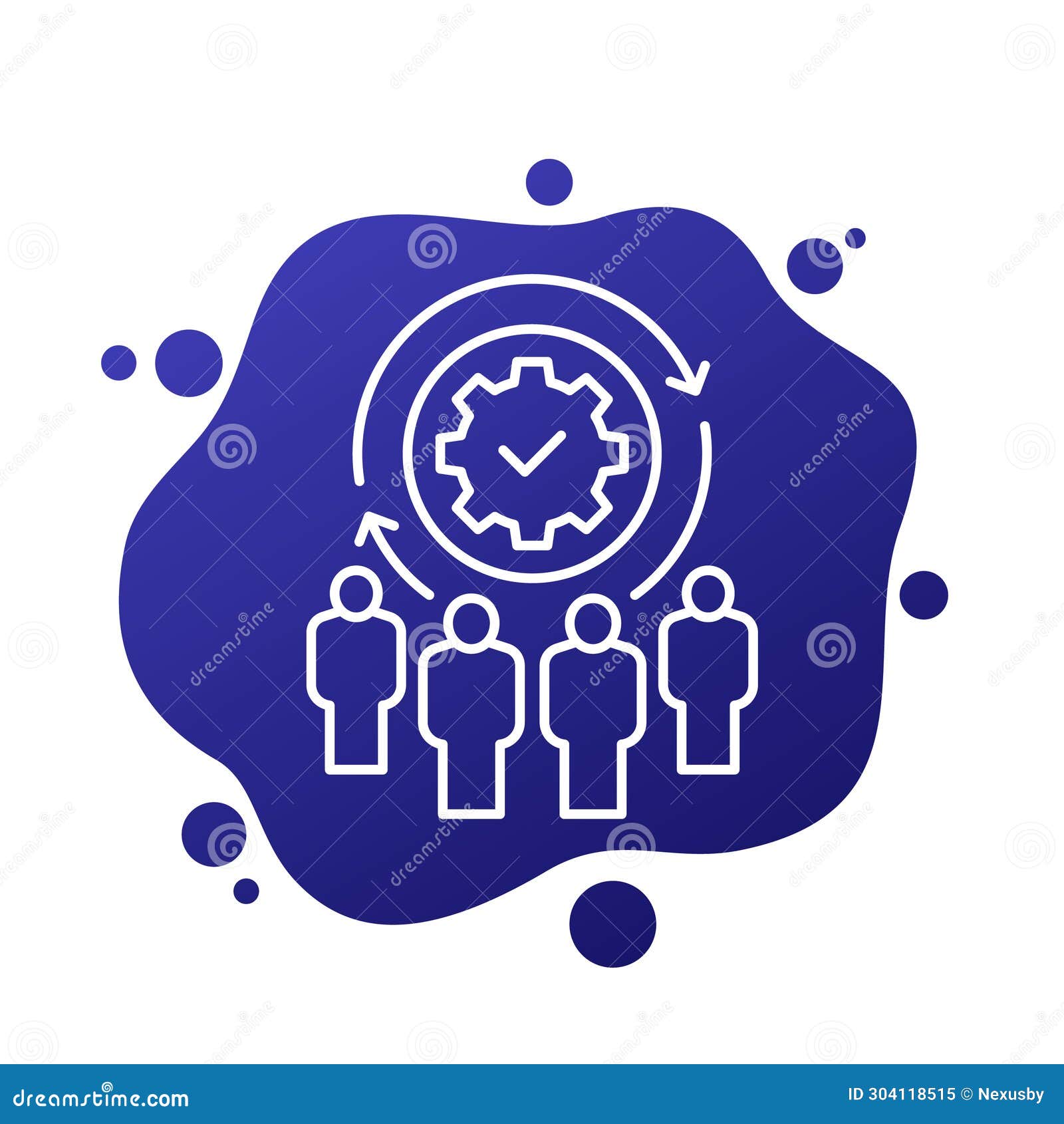 Joint Venture Line Icon, Business Entity Vector Stock Vector ...