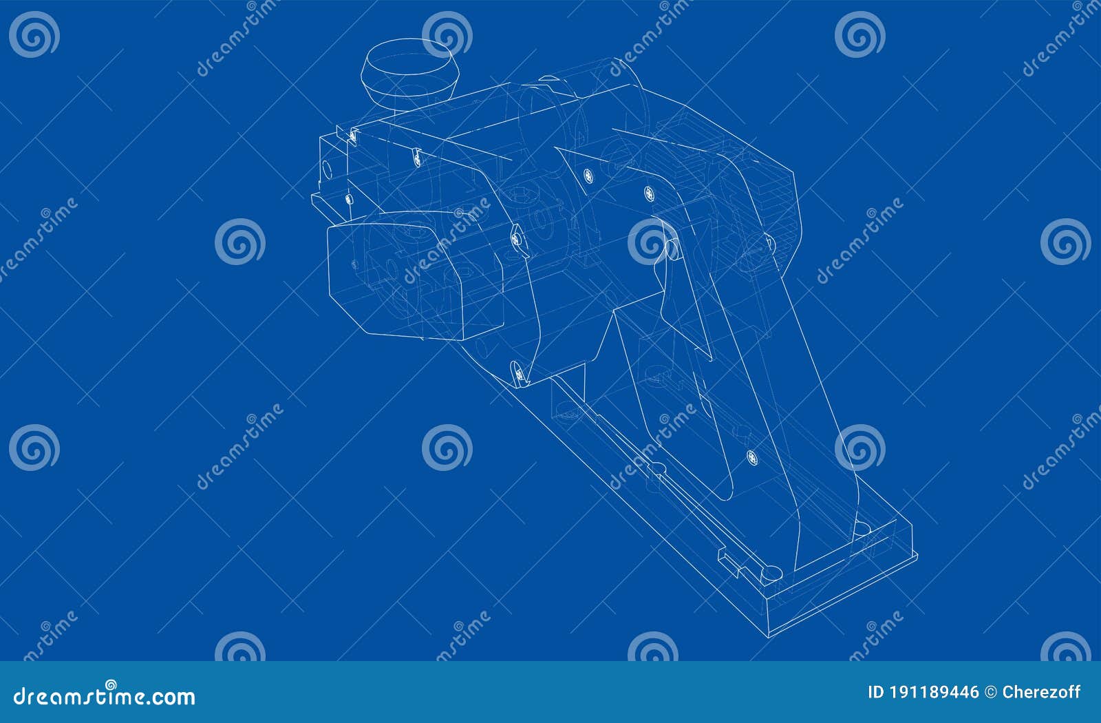 Jointer Construction Electric Tool Concept Stock Illustration ...