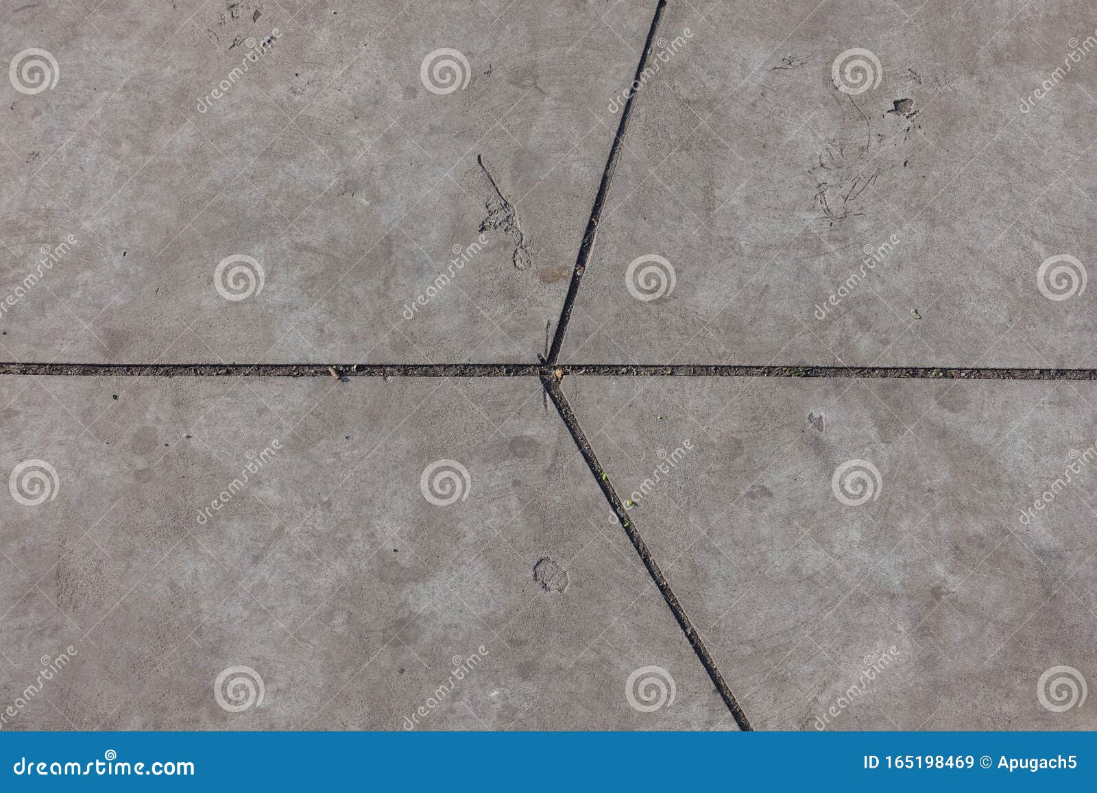 Joints between Light Gray Concrete Slabs Stock Image - Image of aged ...