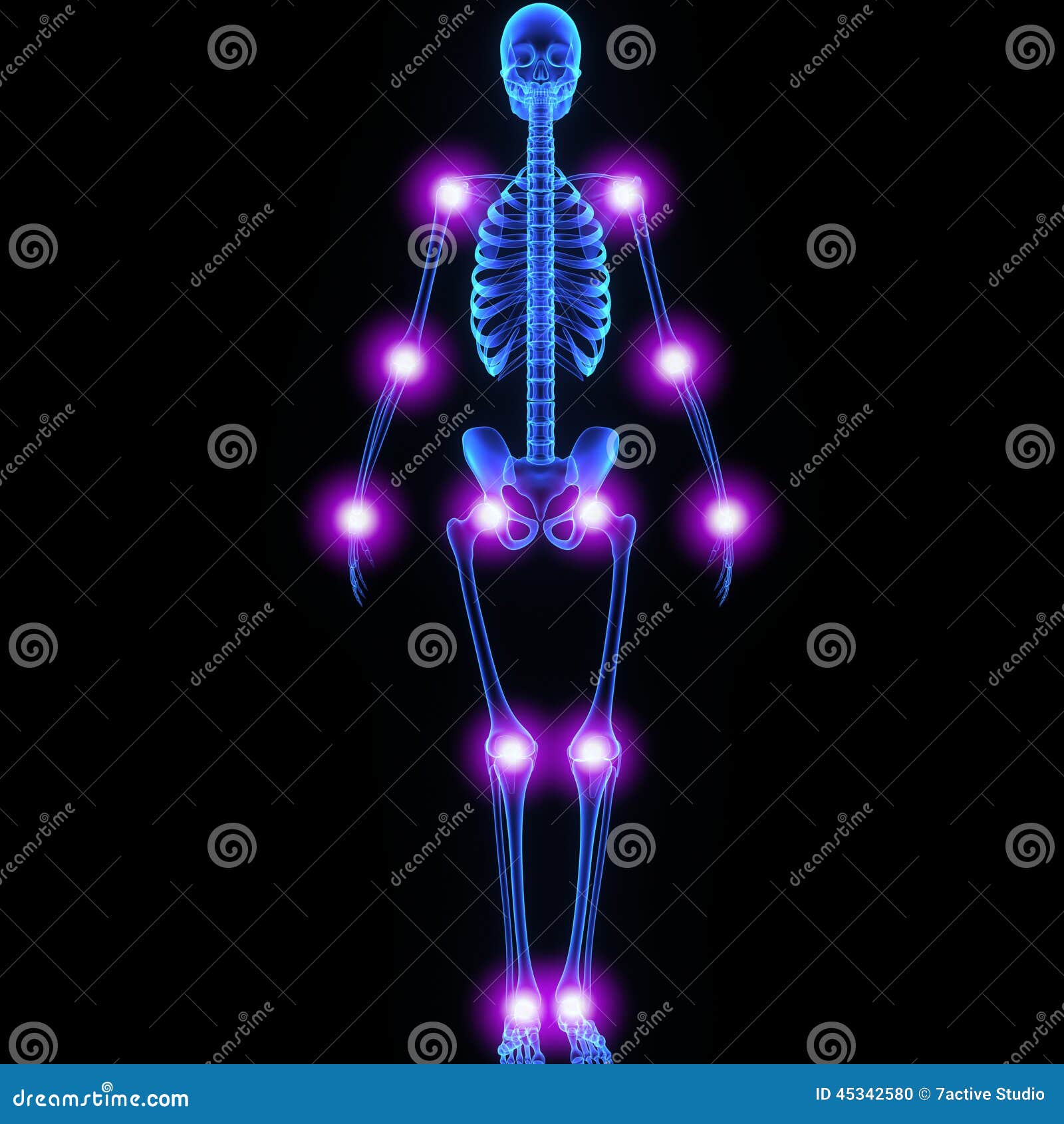 Joints stock illustration. Illustration of ankle, elbow - 45342580