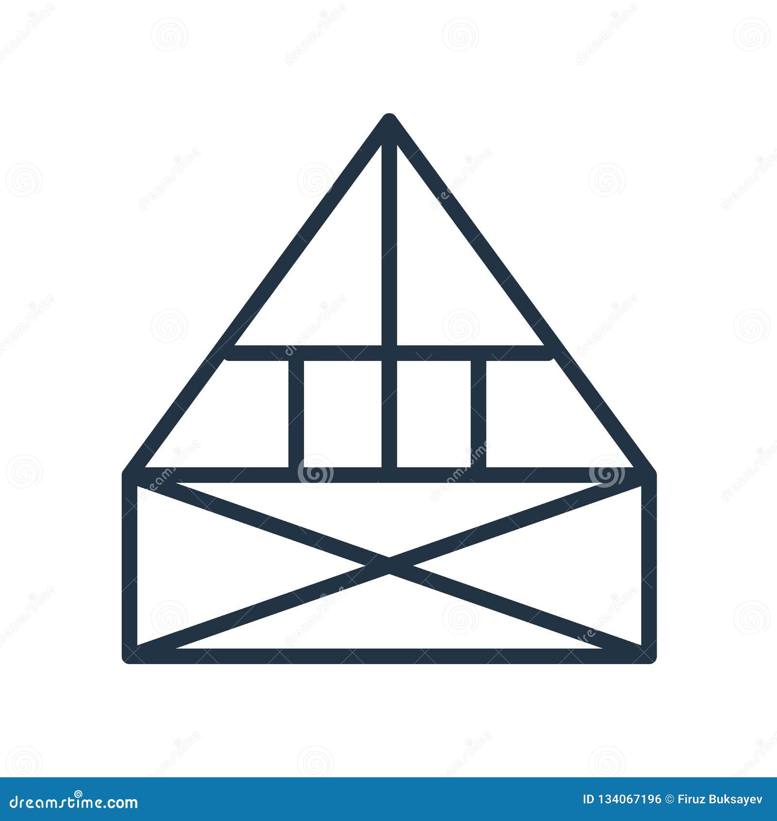 Joist Icon In Trendy Design Style. Joist Icon Isolated On White ...