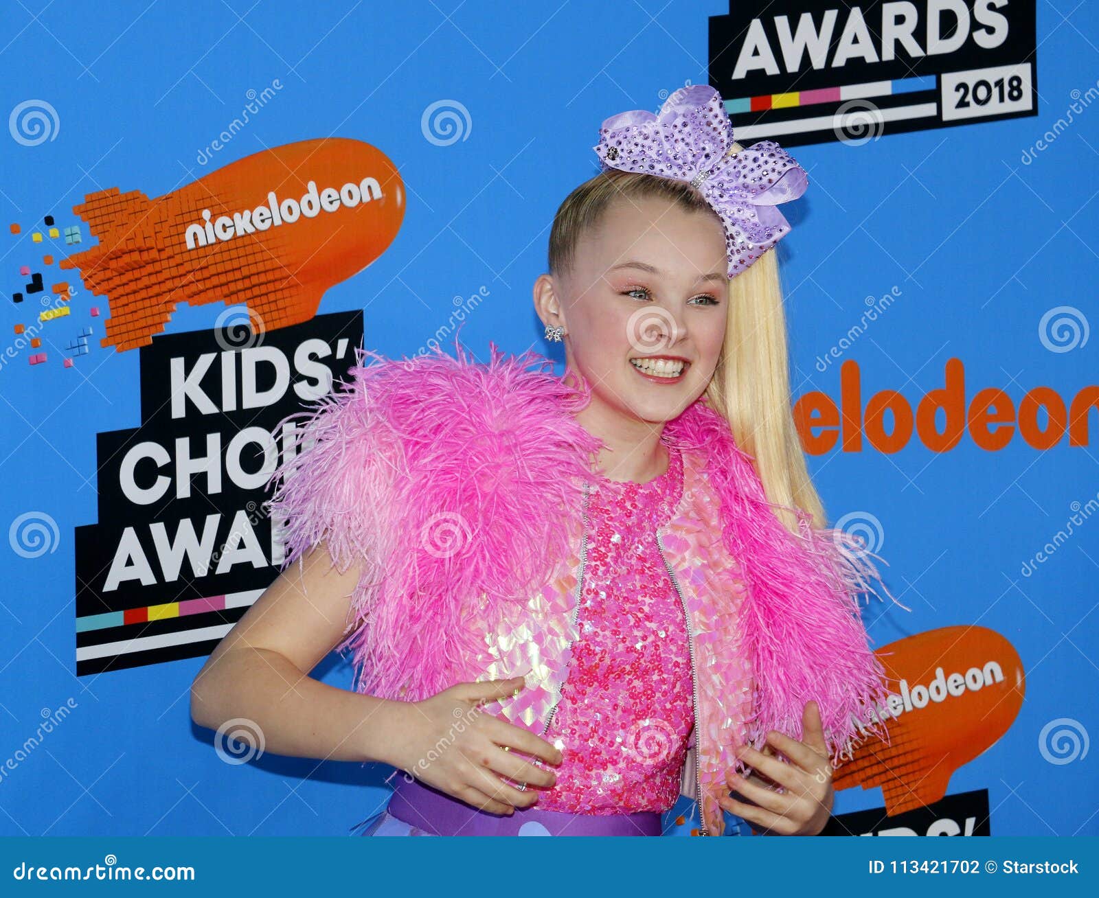 JoJo Siwa redaktionelles stockfotografie. Bild von marokkanisch - 113421702