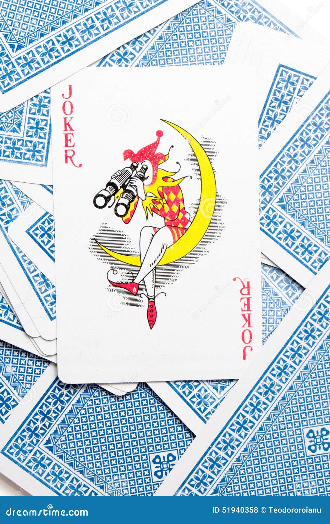 Joker Card Royalty-Free Stock Photo | CartoonDealer.com #18539655