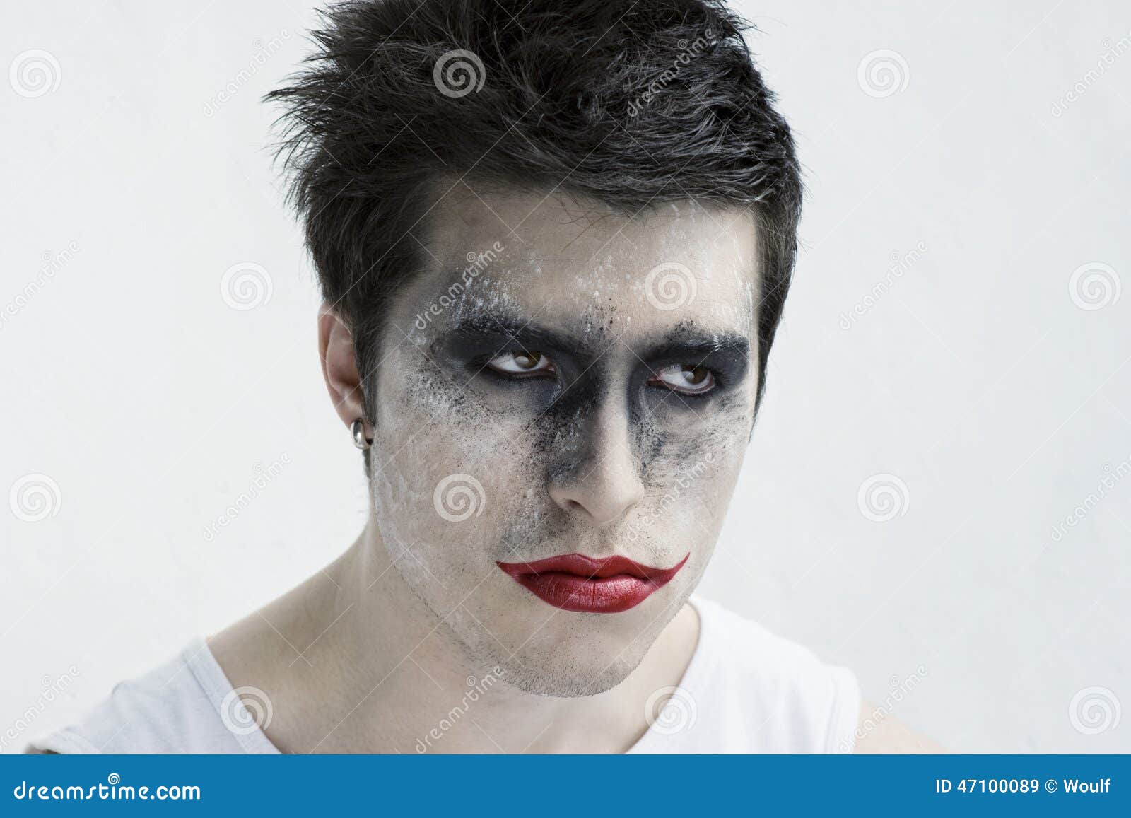 Joker face stock image. Image of expression, head, funny - 47100089