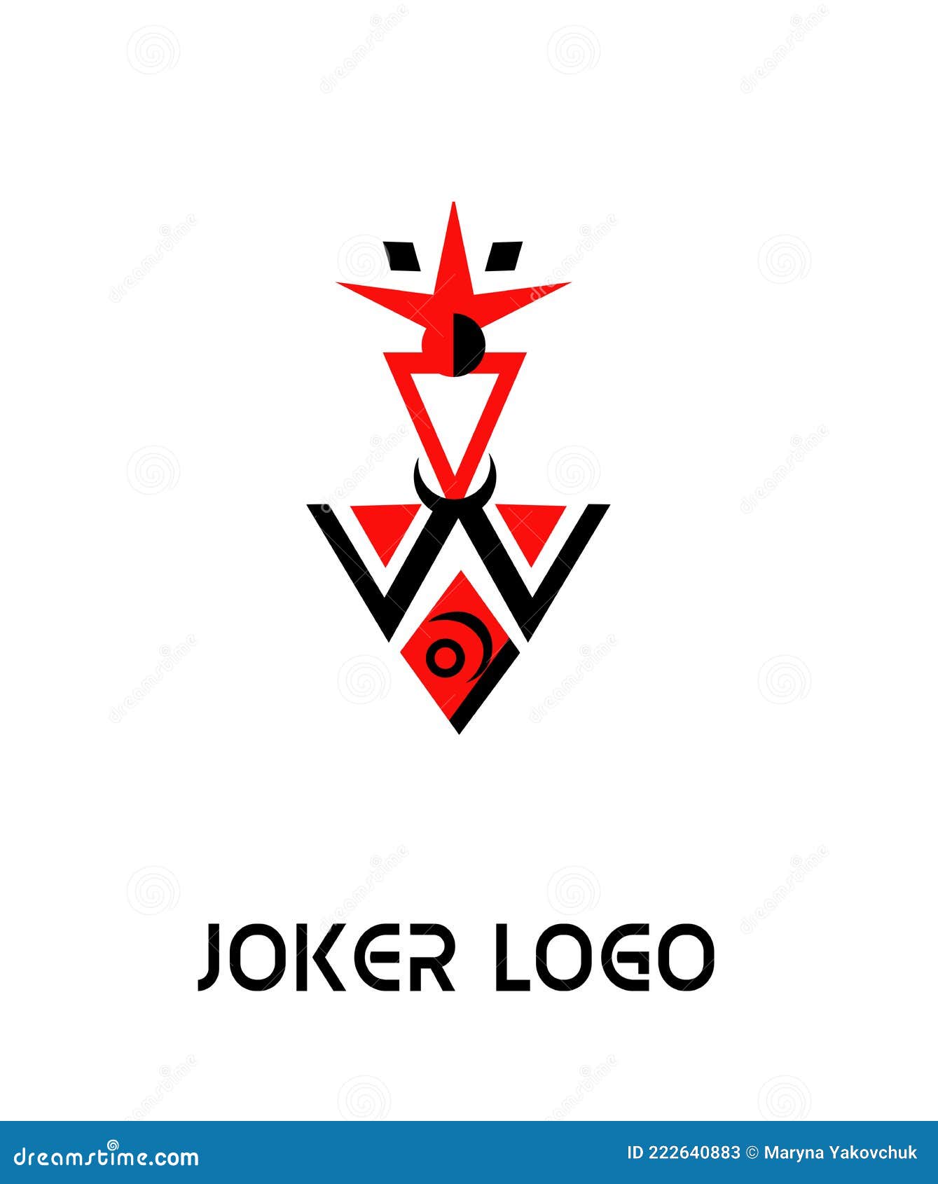Joker Logo Vector | CartoonDealer.com #93882585