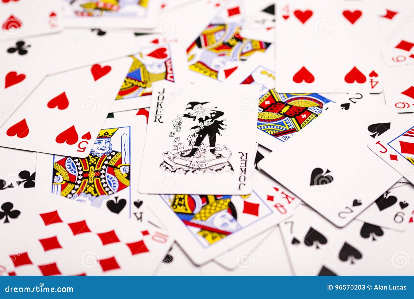 The Joker in the Pack stock image. Image of gambler, game - 96570203