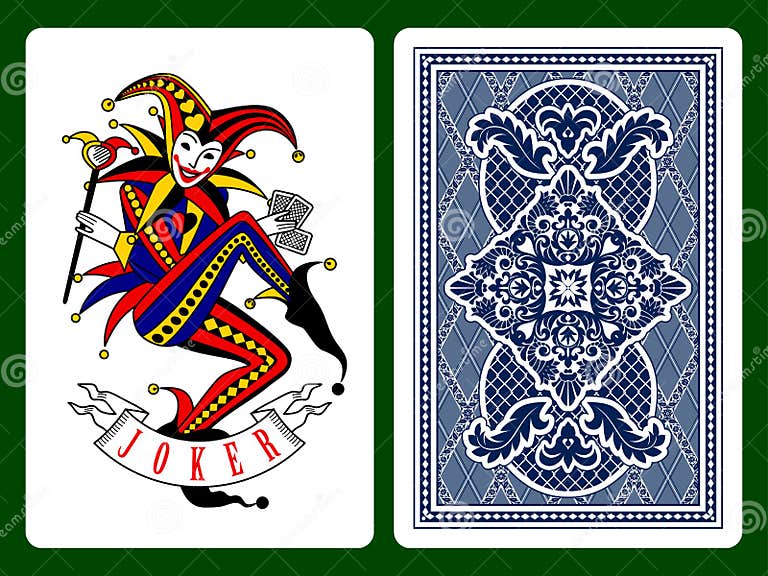 Joker playing card stock vector. Illustration of games - 63486544