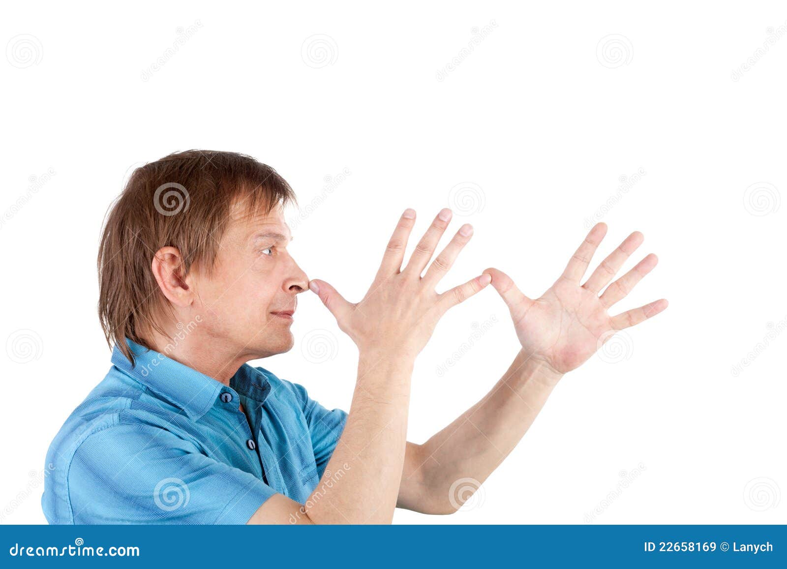 Joking stock image. Image of portrait, palms, hair, people - 22658169