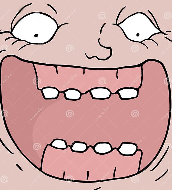 Joking face illustration stock vector. Illustration of joking - 125428603
