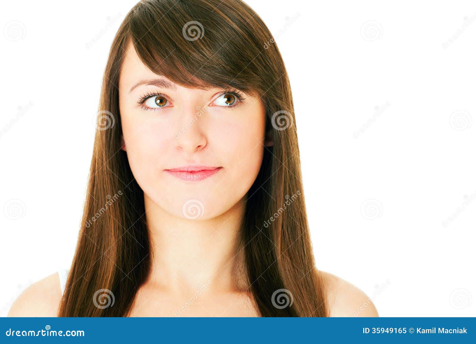 Joli visage image stock. Image du soin, personne, femme - 35949165