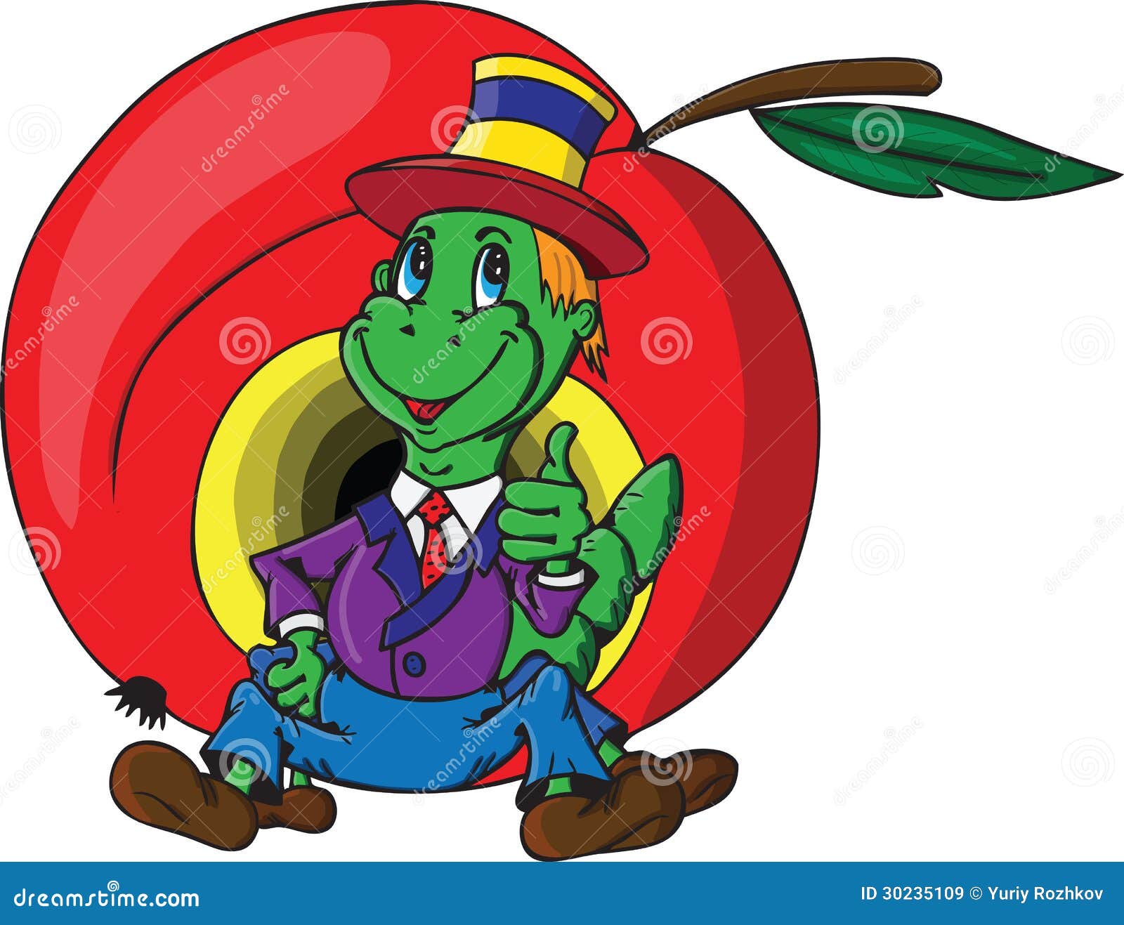 Jolly Green Beetle Smiling Two Types Cartoon Vector | CartoonDealer.com ...