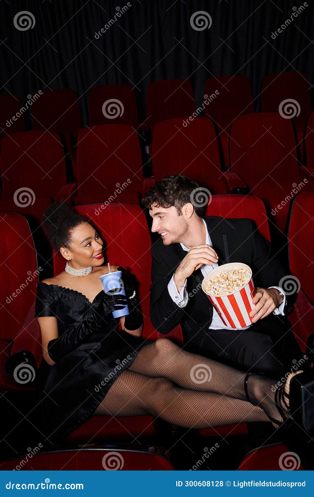 Jolly Multicultural Couple in Black Elegant Stock Photo - Image of ... Jolly Multicultural Couple in Black Elegant Stock Photo - Image of ...