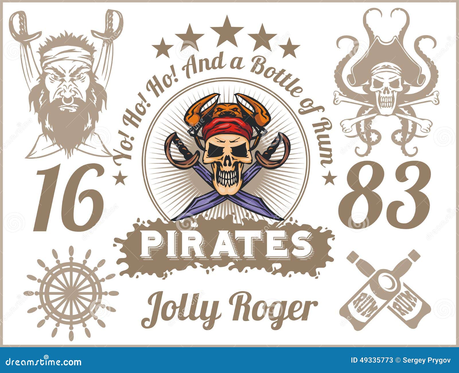 Jolly Roger Icon Vector Sign And Symbol Isolated On White Background ...